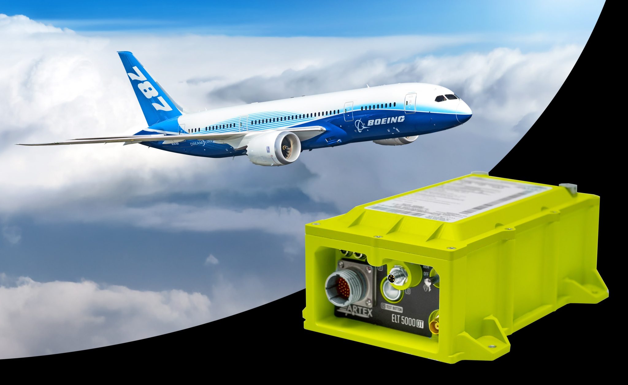 ARTEX ELT 5000 Certified on Boeing 787