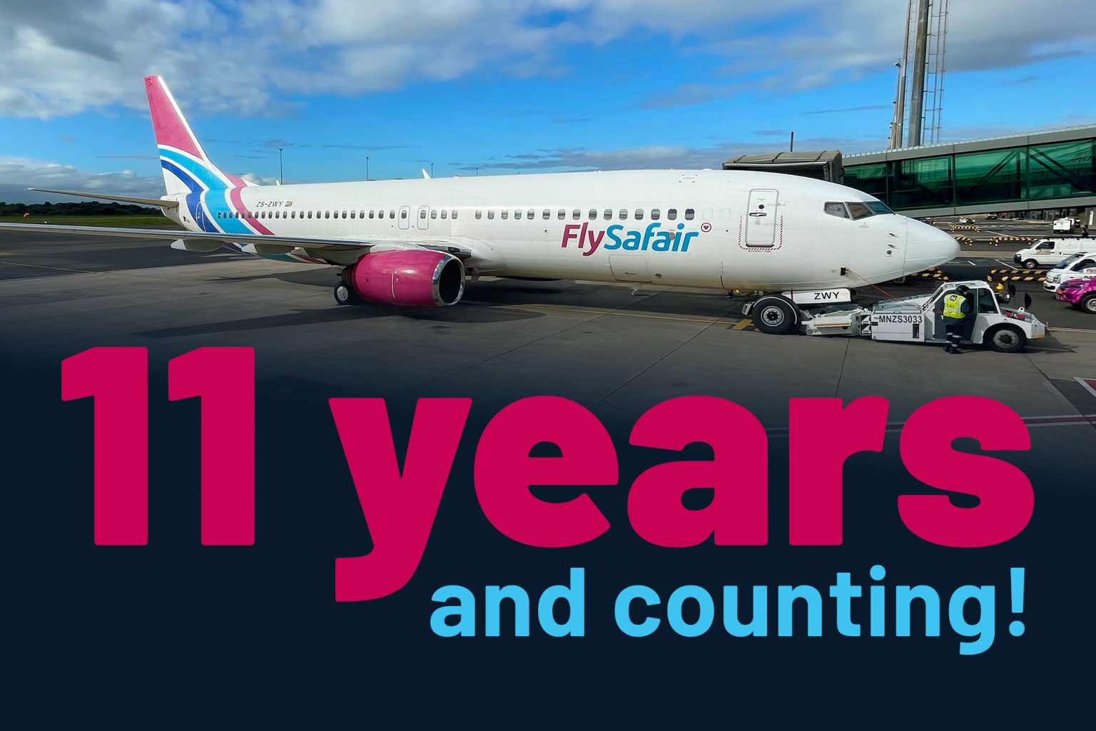FlySafair Celebrates 11 Years of Connecting South Africa